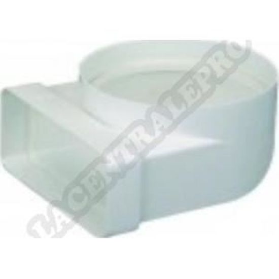 CMV 55x110x100 Coude rectangulaire mixte vertical - Cdiscount Bricolage