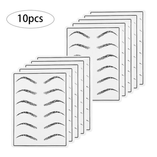 Pratique de tatouage peau sourcil Pratique Skin silicone tatouage ...