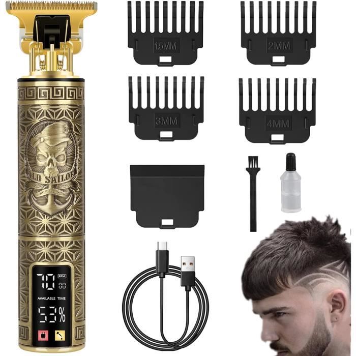 Tondeuse Cheveux Hommes, Tondeuse Barbe Electriques Professionnelle, Sans Fil Tondeuse à Cheveux ...