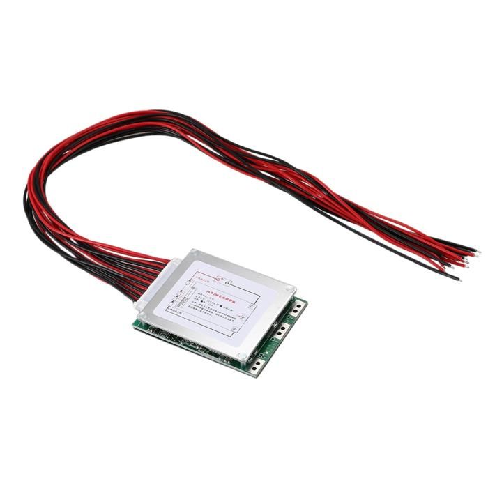 Carte de BMS de Conseil de Protection de Batterie de 16S 48V 20A 18650 ...