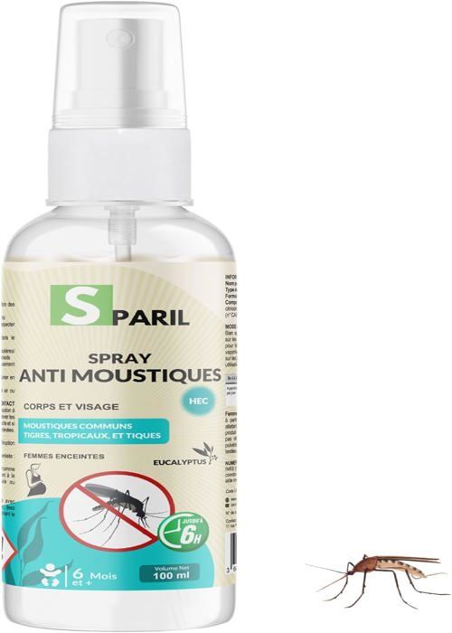 Anti Moustique Tropical En Spray 100 Ml. Eucalyptus Et Citriodiol ...