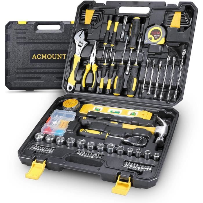 Caisse A Outil, Malette Outils 140 Pièces Boite A Outils Complete, Kits ...