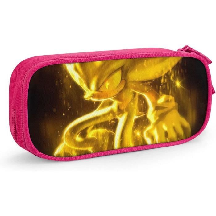 Étui à stylo Super Sonic - Marque Super Sonic - Modèle Rose - Cuir ...