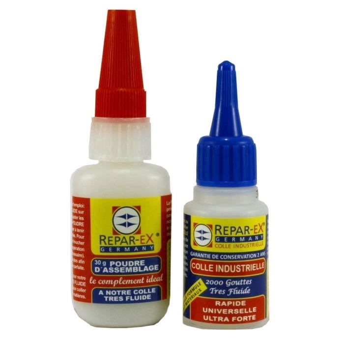 LI-BRICOLAGEPRO - Lot de Colle Professionnelle Repar-ex 20g et de ...