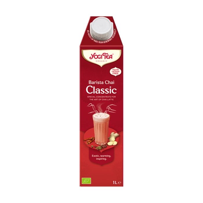 YOGI TEA - Boisson chai barista classique 1 L (Cannelle - Gingembre ...