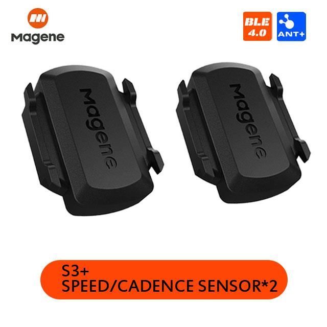 Compteur pour cycle,Capteur de fréquence cardiaque Magene Mover H64 S3 + ANT + USB C406,double ...