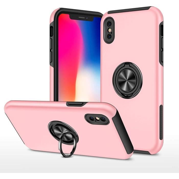 La Coque iphone X, Protection complète à 360 °, TPU + PC 2 en 1 ...