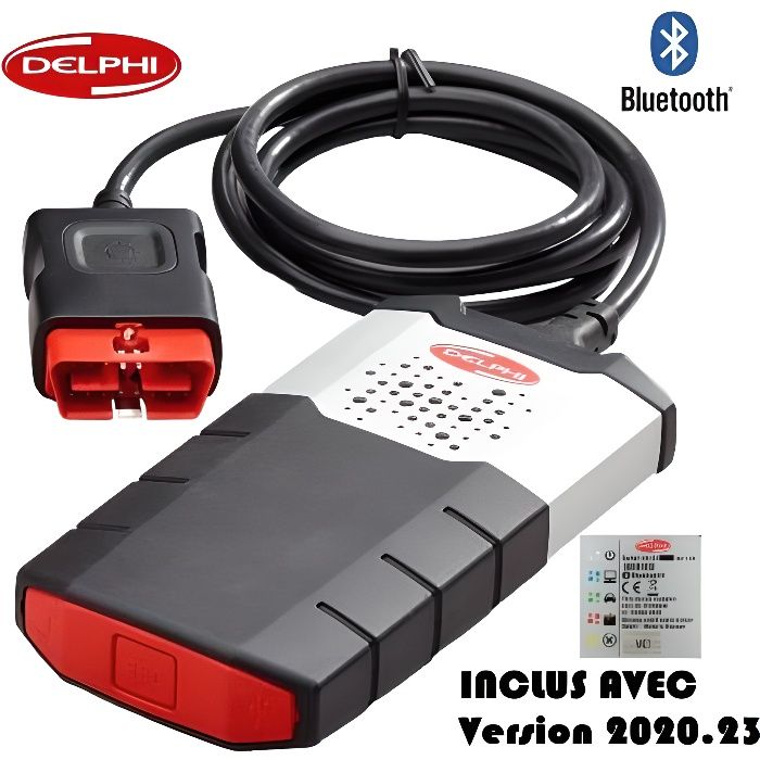 Outil de diagnostique - VCI Delphi DS150E Bluetooth - Version 2020.23 ...