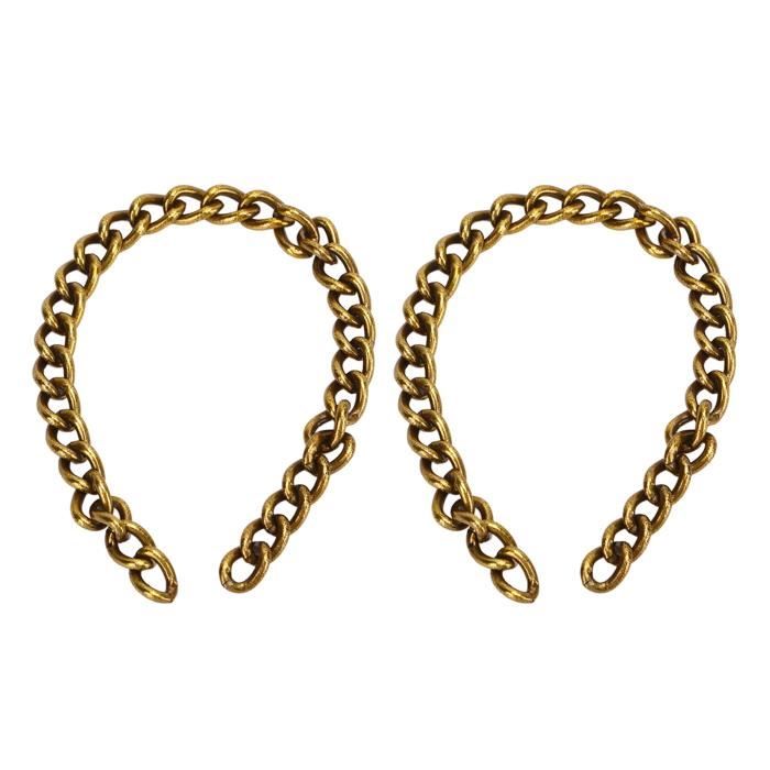 HURRISE chaîne gourmette bricolage Chaîne Gourmette 10 Mètres Fer ...