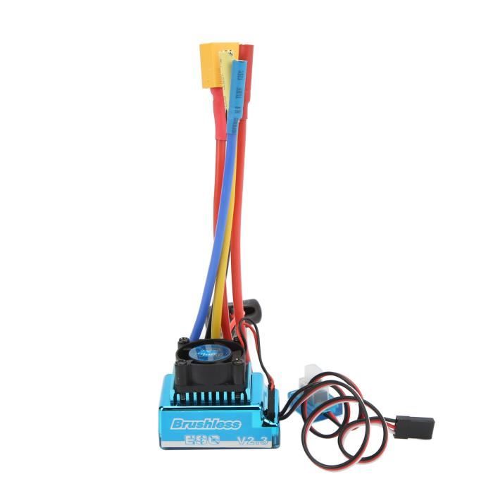 Keenso RC Programmable ESC 120A RC Brushless ESC Programmable Étanche À ...