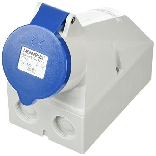 Prise murale - MENNEKES - 420 Interne De Fixation - Double Contact - Plastique - Cdiscount Bricolage