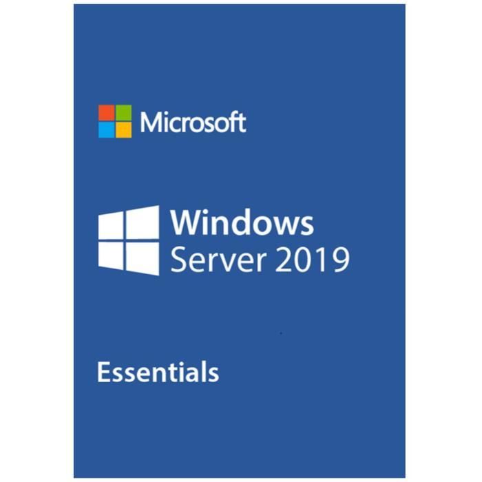 MICROSOFT WINDOWS SERVER 2019 ESSENTIALS | Clé d'activation licence ...