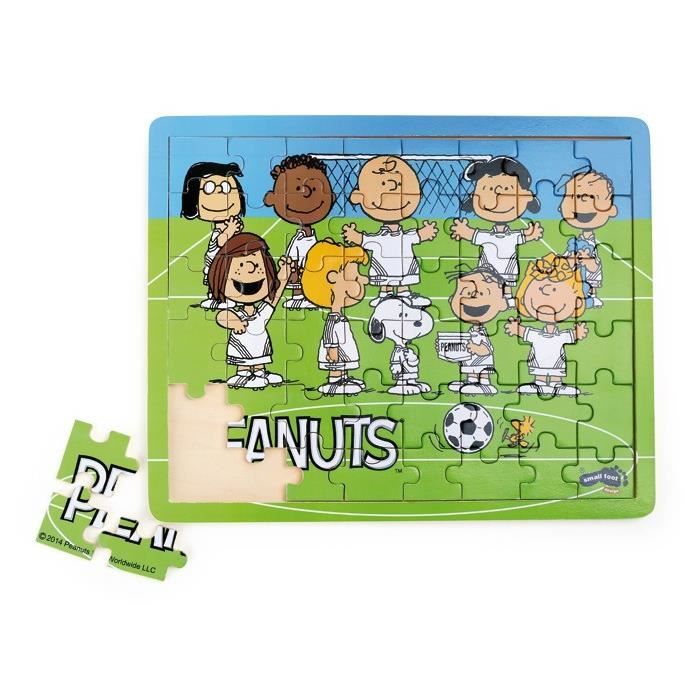 Puzzle en bois football Peanuts 48 pièces - Cdiscount Jeux - Jouets