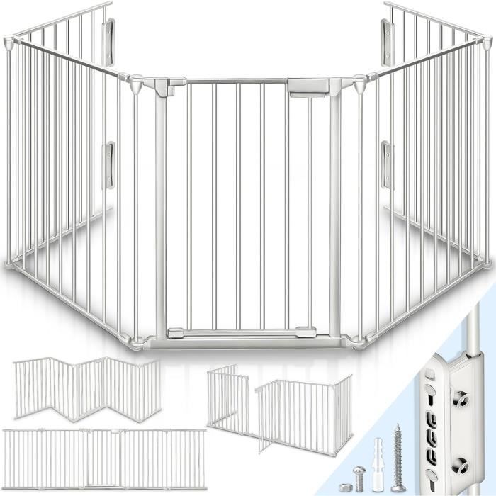 KIDUKU Barrière de sécurité Enfant - Grande Version 480 cm Grille de ...