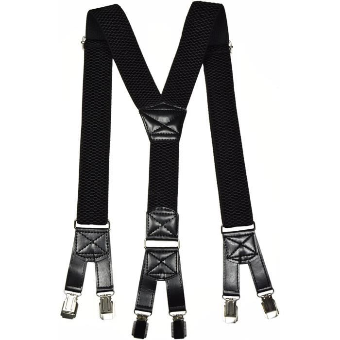 Olata Bretelles Résistantes en Y avec Six Pinces - 4 cm122 - Cdiscount ...