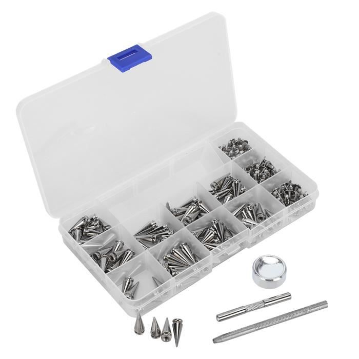 TMISHION Goujons punk Rivets punk pratiques, rivets punk bricolage ...