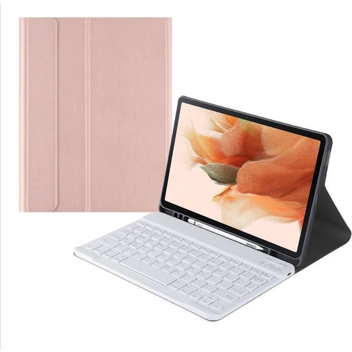 Étui Clavier Pour Samsung Galaxy Tab A8 10,5 Pouces Modèle 2022 (Sm ...