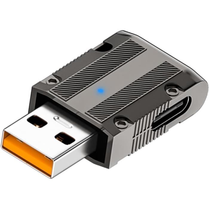Adaptateur Usb 3.1 Vers Usb C - Angle De 90° - 120 W - En Métal - Style ...