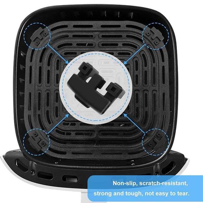 8 PièCes Pieds en Caoutchouc pour Friteuse à Air Accessoires de Plateau ...