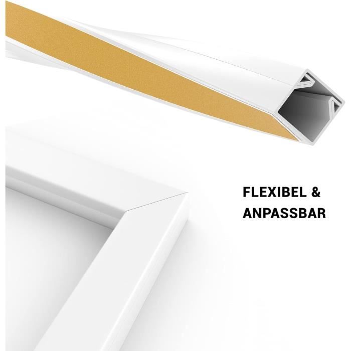 CILSON Systèmes 10 m - 10x1 m, 15x10 mm Goulotte Passe Cable Électrique ...