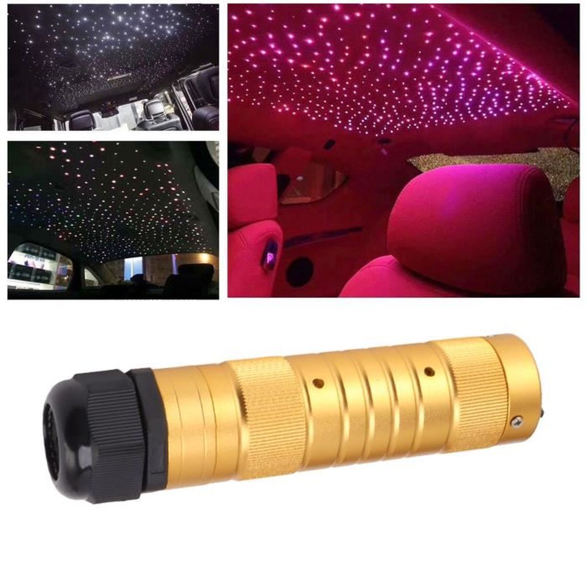 Kit D'Éclairage À Fibre Optique 7W Kit De Lumières À Fibres Optiques ...