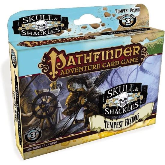 Jeu de carte - Pathfinder - Tempest Rising - 110 cartes - Adulte ...