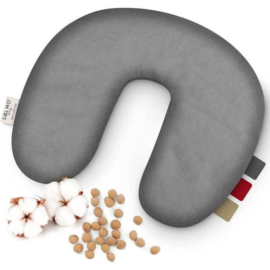 Slmo i Coussin Noyaux Cerises - Bouillotte, Collier Cervical Chauffant ...