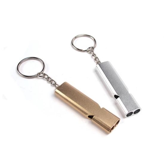 2PCS Sifflet De Survie avec Porte-clés, Sifflet d'urgence, Sifflet ...