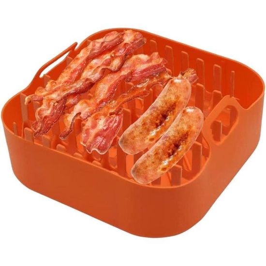Grille Pour Bacon Pour Four À Friteuse À Air - Plateau Pour Bacon ...