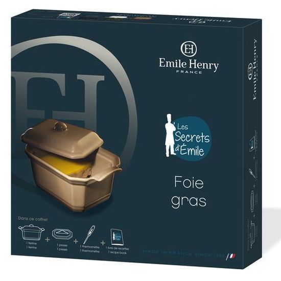 EMILE HENRY Coffret terrine à foie gras muscade… - Cdiscount Maison