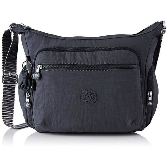 Sac à Main Kipling Gabbie, Sacs bandoulière femme, Gris (Night Grey ...