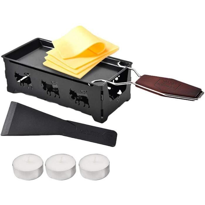 Mini Appareil à Raclette à Bougie ChauffePlat Pliable à Raclette avec ...