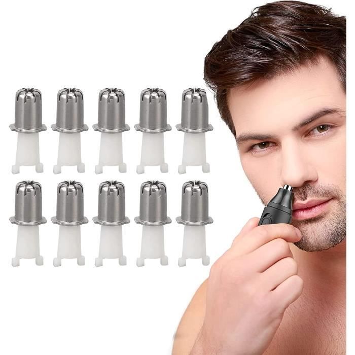 Tête De Tondeuse À Cheveux Pour Oreilles Et Nez, 10 Pièces Têtes De ...