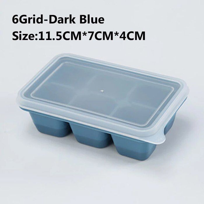 Mini bac à glace en Silicone,160 grilles,Cubes pliables,brise-glace ...