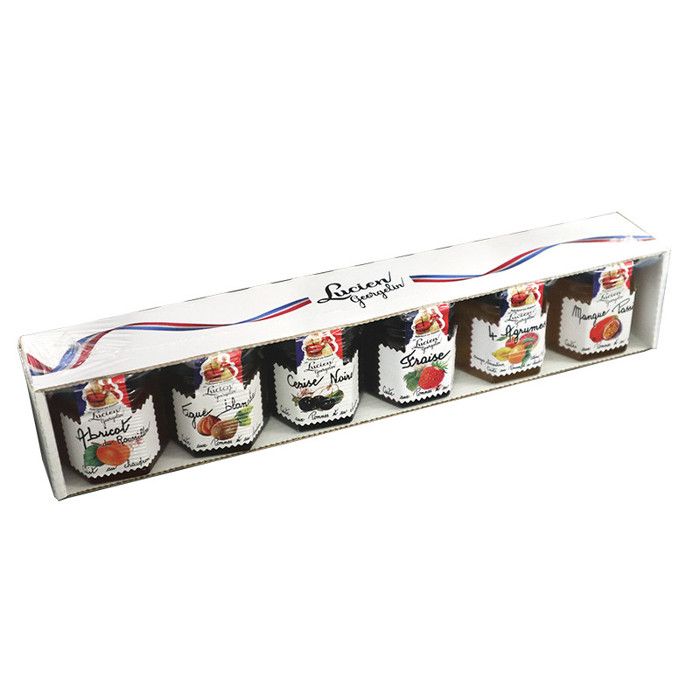 ASSORTIMENT DE 6 CONFITURES DE 47G - LUCIEN GEORGELIN - Cdiscount Au ...
