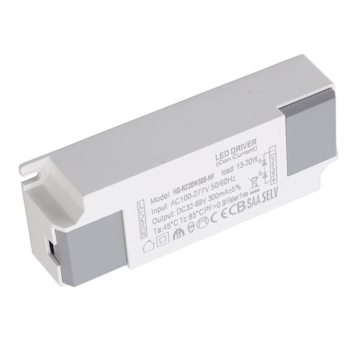 YOSOO Transformateur LED Convertisseur D'alimentation LED, Pilote D ...
