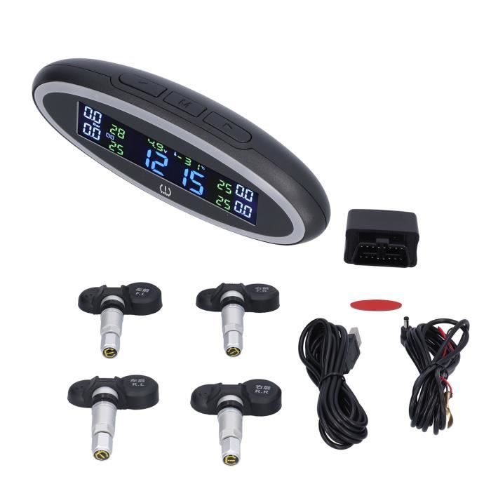 Akozon USB TPMS, Tire Pressure Sensor Car Tire Pressure Monitor System ...