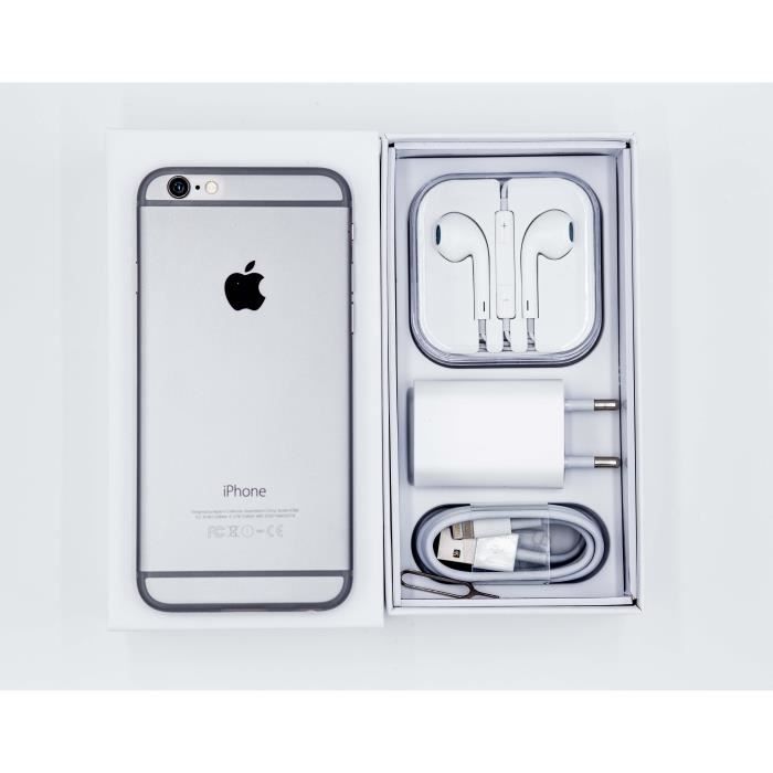 APPLE iPhone 6 Gris sidéral 16Go - Cdiscount Téléphonie