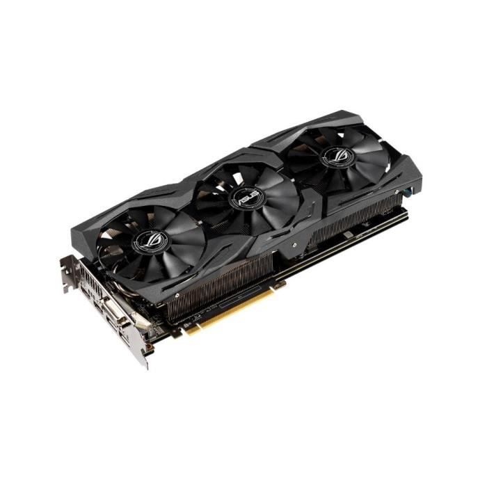 ASUS ROG-STRIX-RX590-8G-GAMING, Radeon RX 590, 8 Go, GDDR5, 256 bit ...