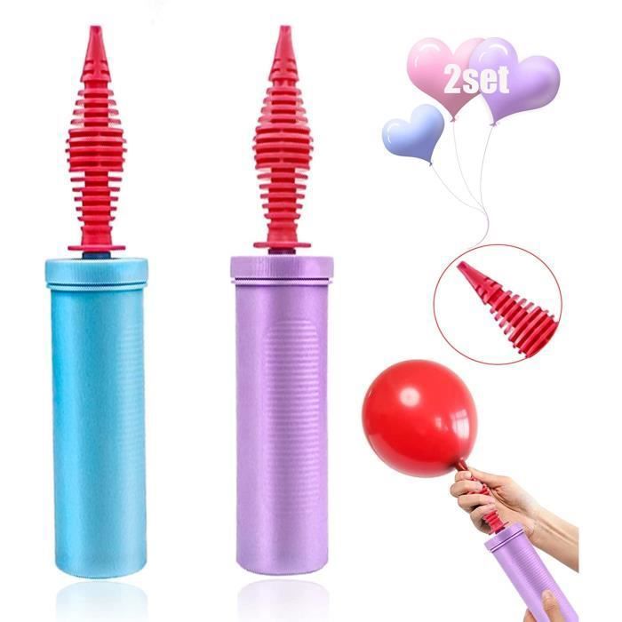 Lot de 2 Pompe manuelle,Pompe à Ballons,Pompe Ballon Manuelle,Gonflable ...