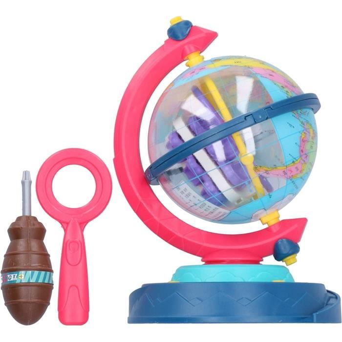 Globe Model Toys, World Geography Toys, Kids Diy Nut Combination Globe ...