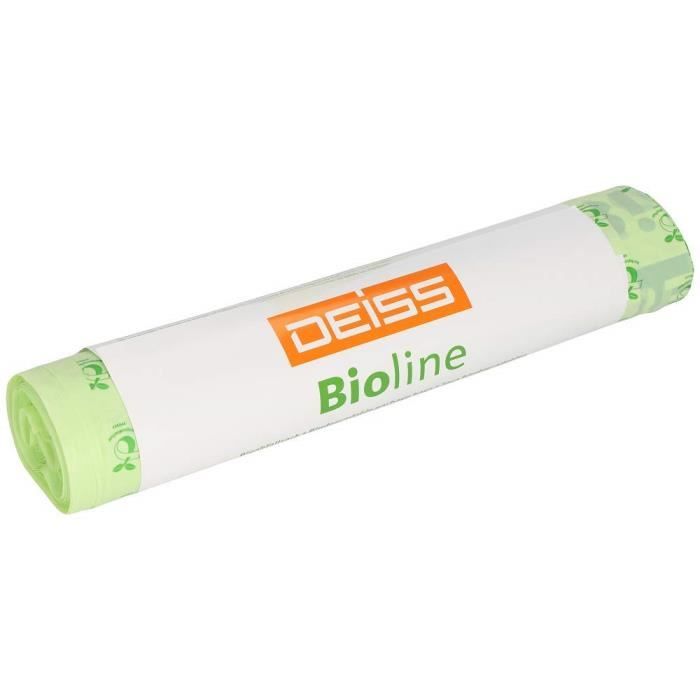 Sacs Poubelle - Bio Bioline 200 L 1 Rolle 5 - Cdiscount Au quotidien