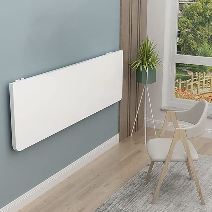 Table Murale Pliante Pour Petit Espace, Bureau Mural Rabattable, Table ...