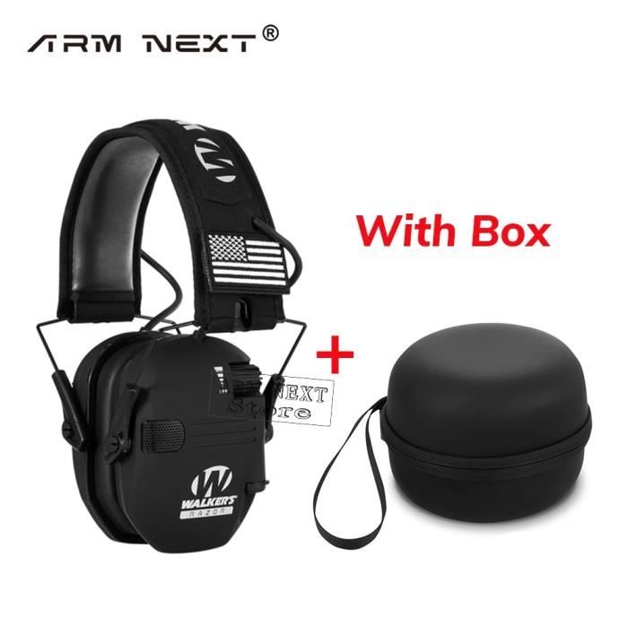 Casque d'amplification du son anti-bruit pour sports de plein air ...