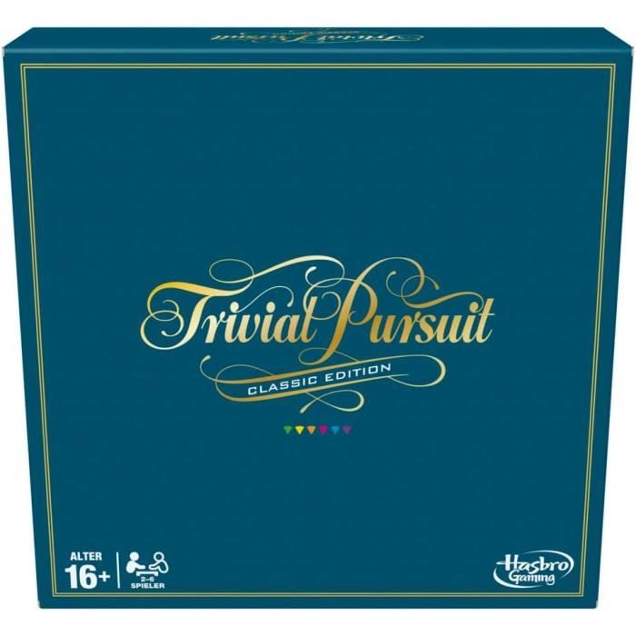 Hasbro Jeu De Questions Trivial Pursuit (Version Allemande)[u240 ...
