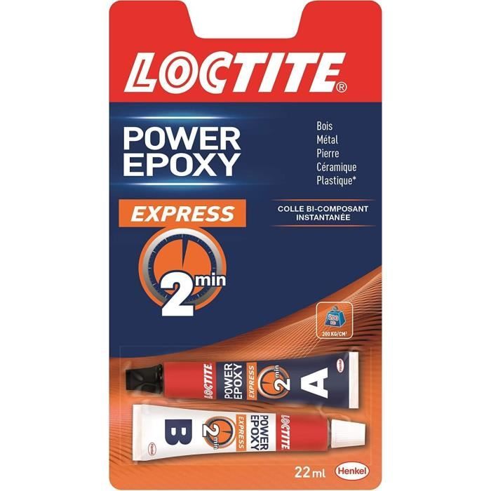 Colle Power Epoxy Express 1 Minute 11 ml, Colle epoxy , colle forte ...