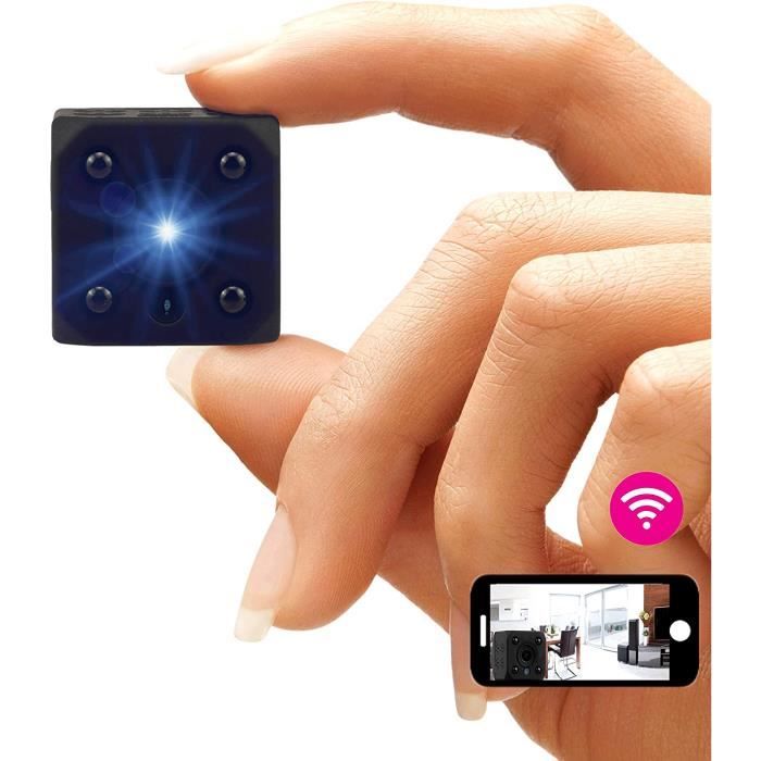 Peecla Wifi Camera Espion Hd Ip Surveillance Mini Sans Fil Mini Cachée ...