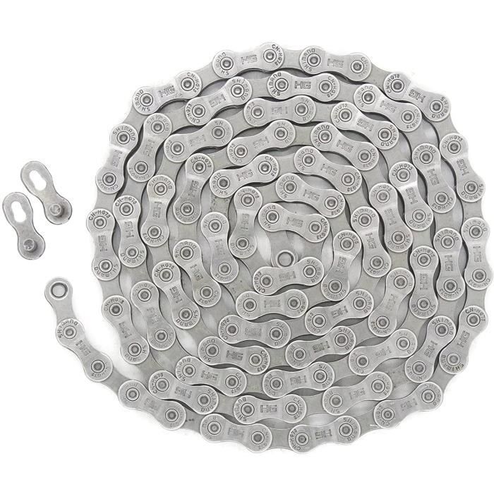 Chaîne de vélo 9 Vitesses, chaîne de dérailleur de vélo Haute ...