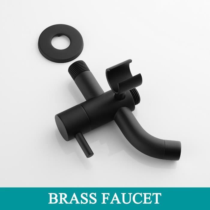 Bidet,Pulvérisateur mural de Bidet Shattaff, robinet froid pour salle ...