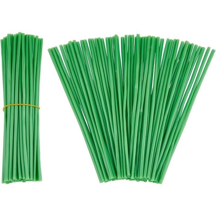 100 Rouleau De Tubes Verts Pour Bouquets De Fleurs Tiges Aflorales ...